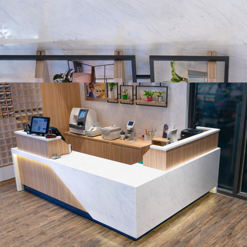 Spanish Style Reception Desk